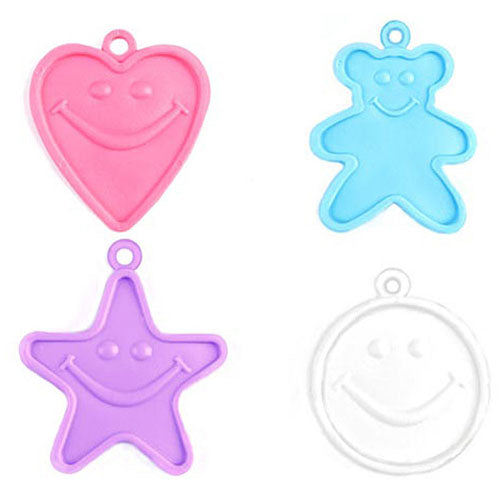 Assorted Shape Pastel Color Weights 8g - 100ct